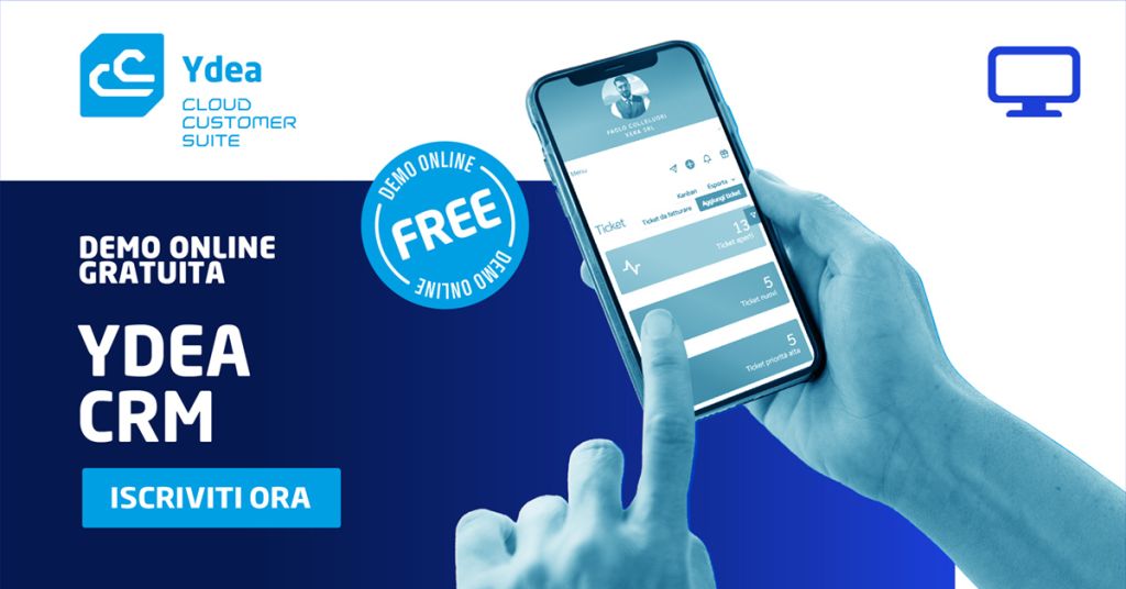 Tutte le funzionalità del CRM in Cloud | Ydea Tutte le funzionalità del CRM in Cloud | Ydea